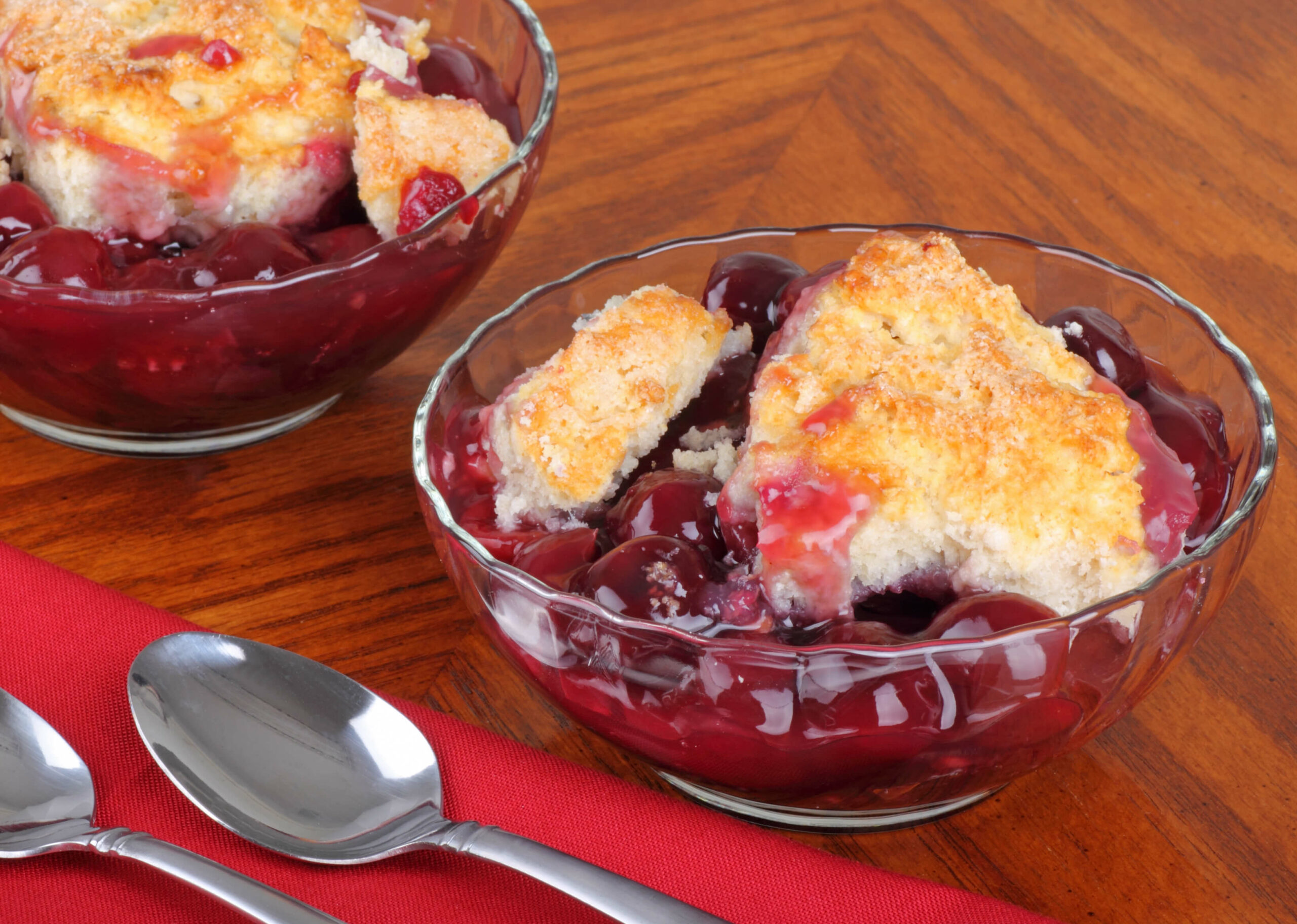 Sweet Fresh Cherry Cobbler | Food Town