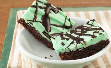 Easy Chocolate Grasshopper Bars | Food Town