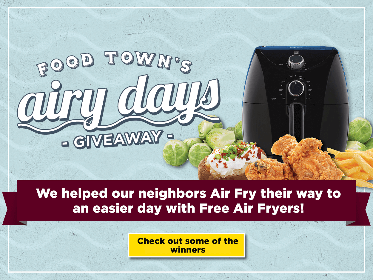 We made it Easy Breezy to win an Air Fryer! | Food Town