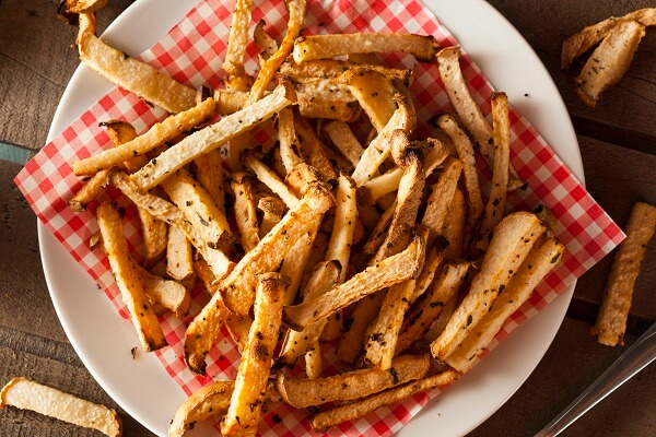 Baked Jicama Fries with Spicy Fry Sauce | Food Town