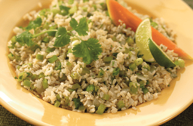 Green Chile Brown Rice by Adolphus | Food Town