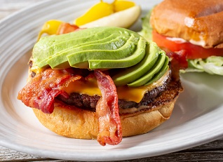 Avocado Bacon Barbeque Burger | Food Town